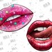 16 Lips Png Sublimation Design Bundle, Lips Bundle Png, Hand Drawn Lips ...