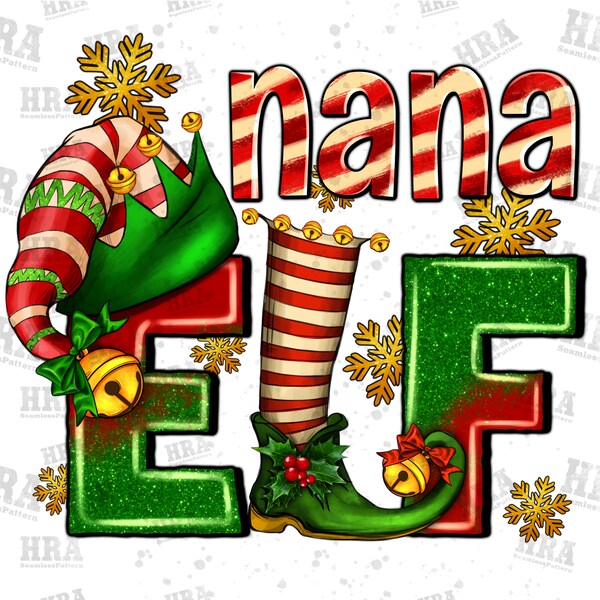 Nana Elf Png - Etsy