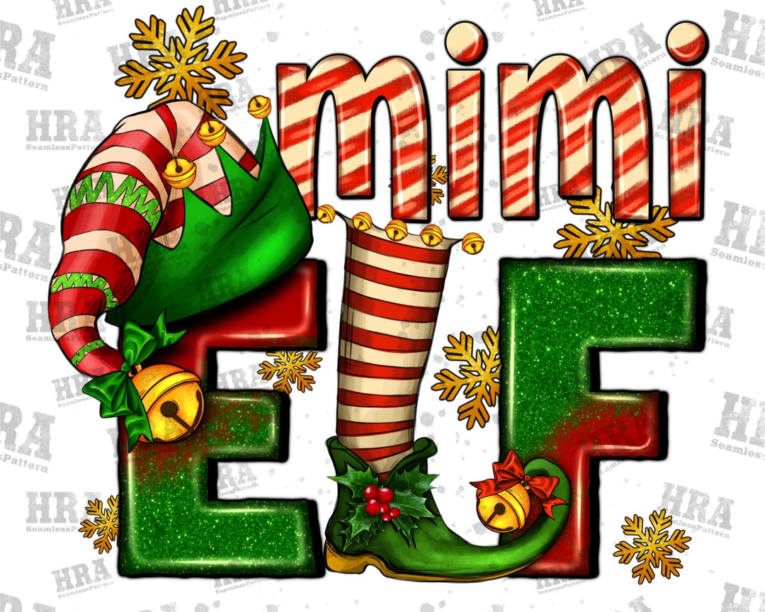 Western Mimi Elf Png Sublimation Design, Merry Christmas Png,happy ...