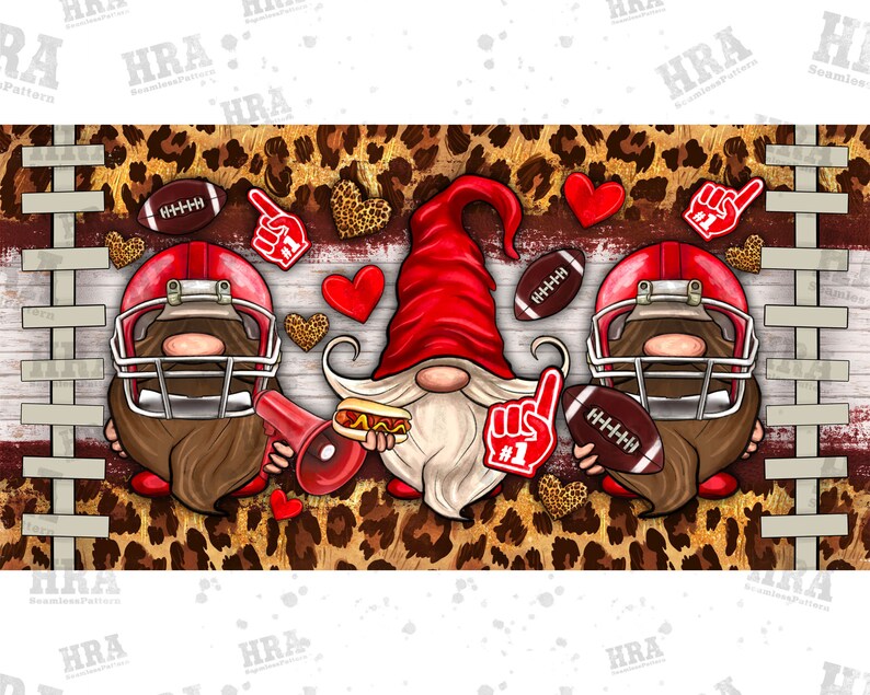American Football Gnomes License Plate Png Sublimation Design - Etsy