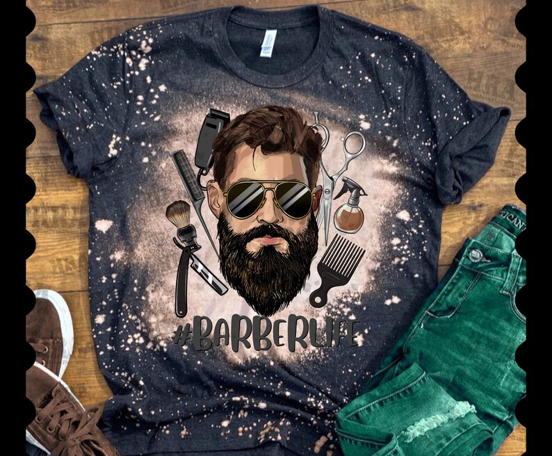 Barber Life Bearded Man Png Sublimation Design Bearded Man - Etsy