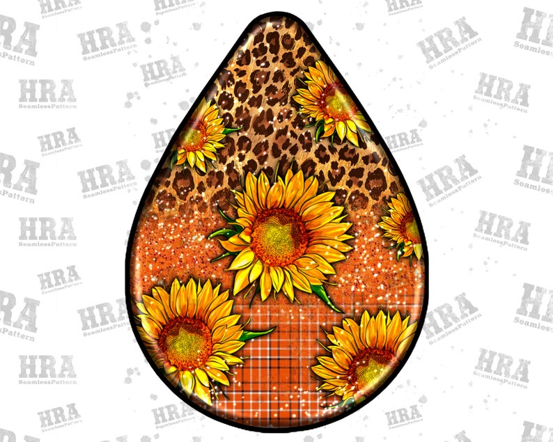 Fall Elements Teardrop Bundle Png Sublimation Designleopard - Etsy