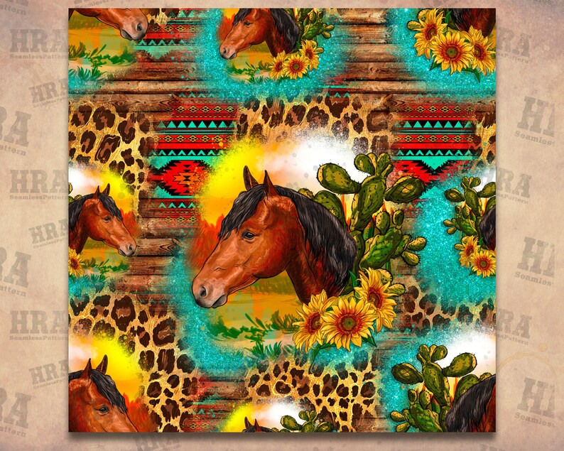 Rodeo Seamless Pattern Png Sublimation Design Bundle Western - Etsy