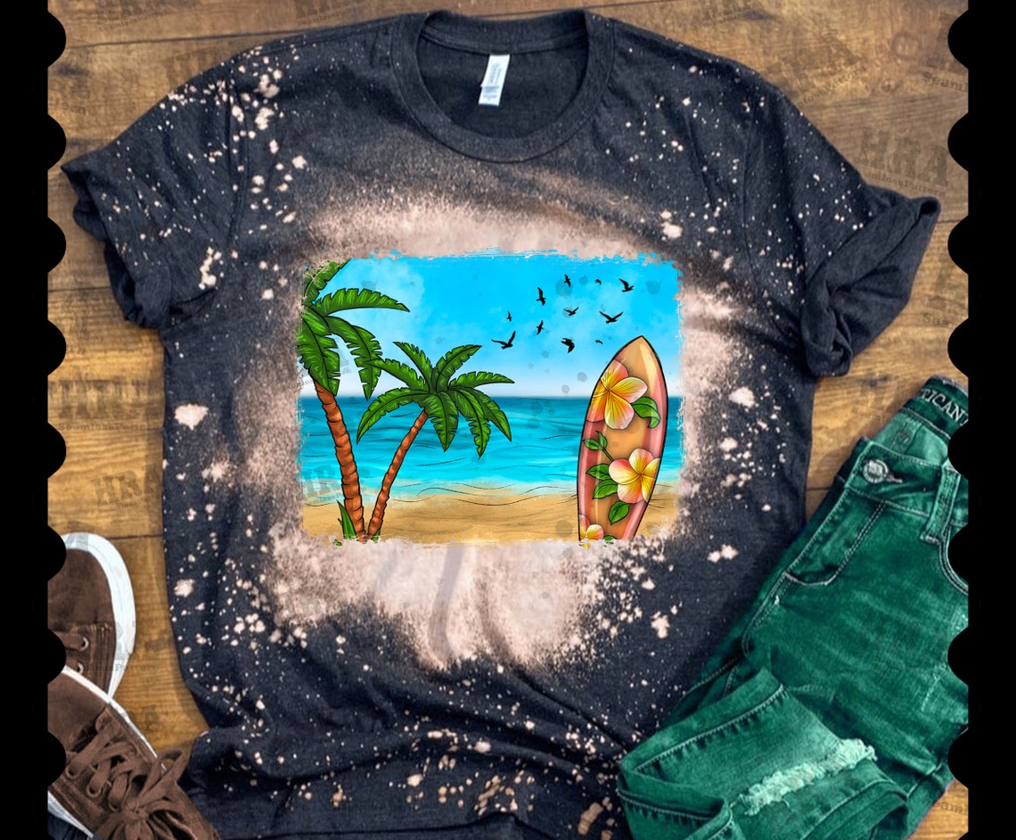 Beach Background Png Sublimation Design, Beach Png, Summer Background ...