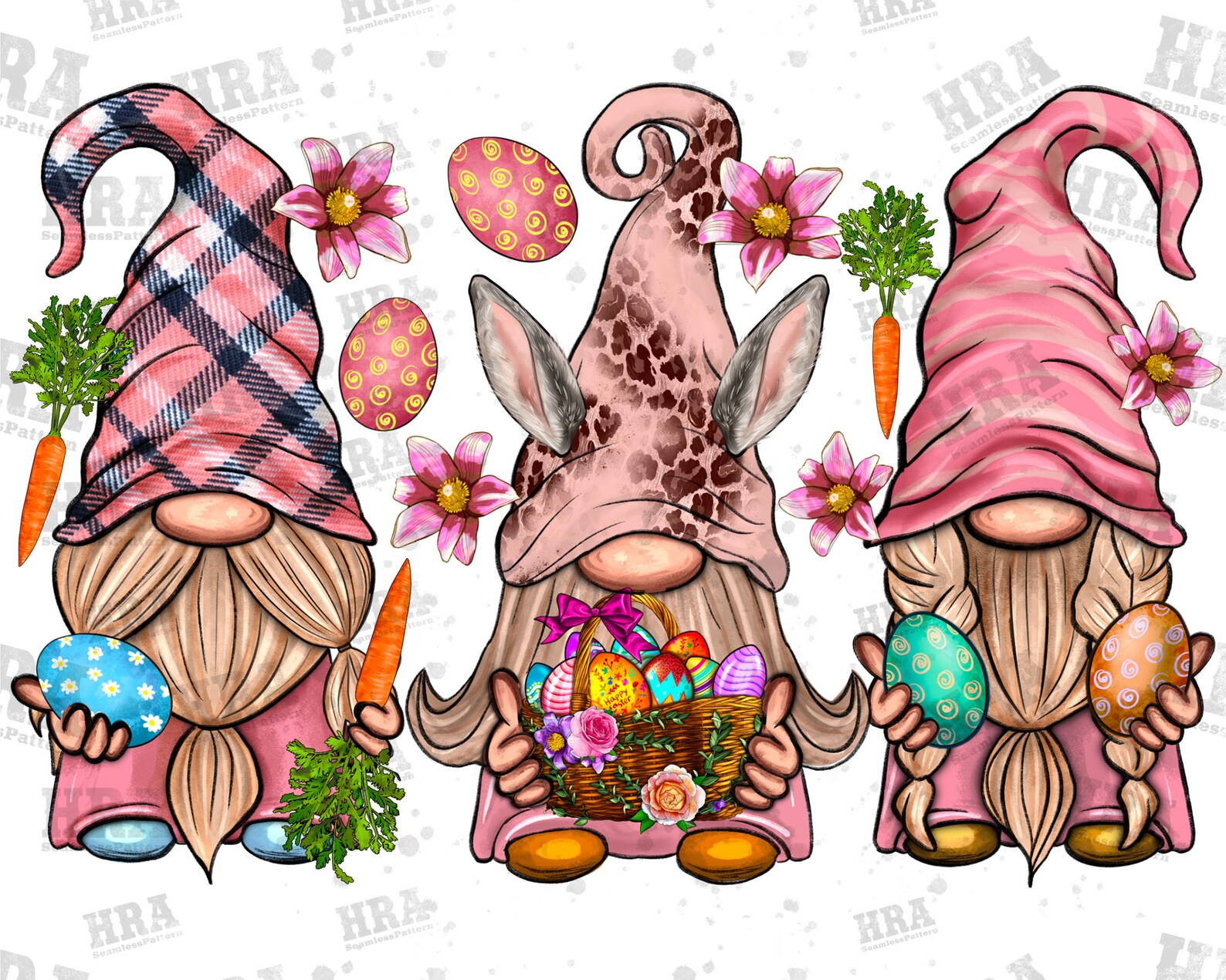 Easter Gnomies Png Sublimation Design, Easter Day Png, Happy Easter Day ...