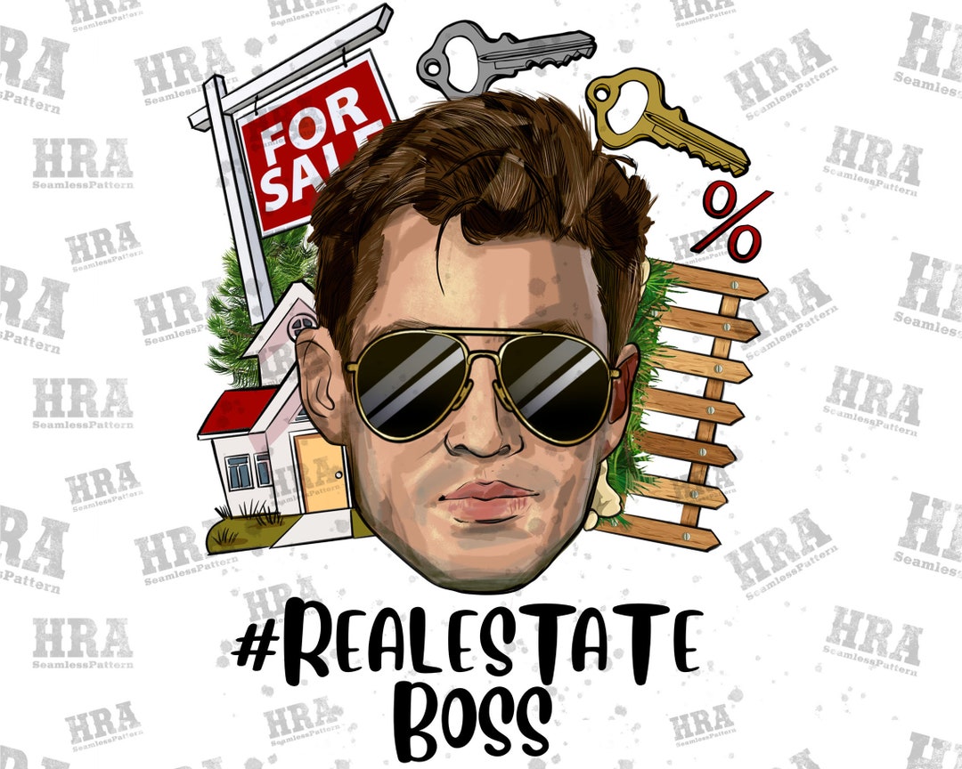 Male Real Estate Boss Png Sublimation Design, Real Estate Boss Png ...