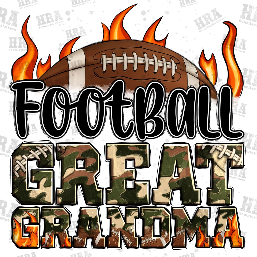 Football Great Grandma Png Sublimation Design Download, Sport Png ...