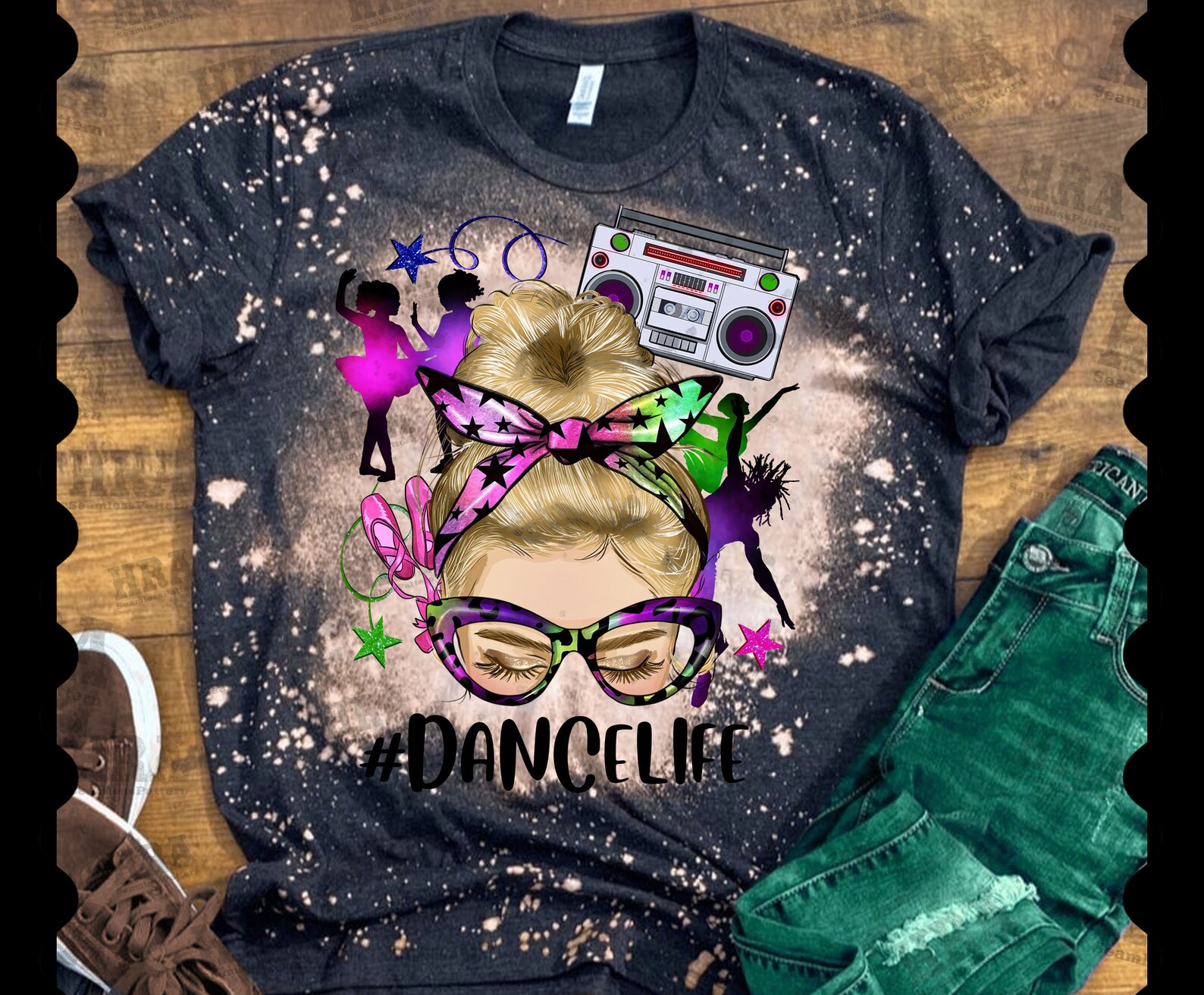 Blonde Messy Bun Dance Life Png Sublimation Design, Messy Bun Dancer ...