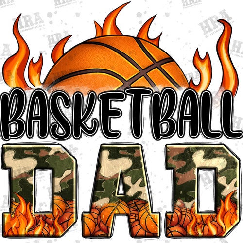 Western Basketball Dad Png Sublimation Design Happy - Etsy