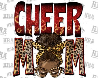 Cheer Mom Svg Png Bundle Cheerleader Vibes Messy Bun Mom Life - Etsy