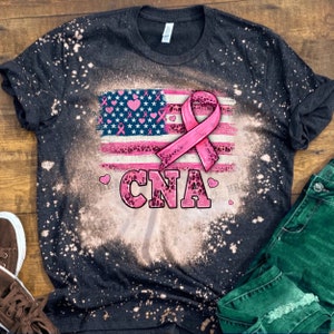 CNA Nurse American Cancer Flag Png, American Png, Cancer Awareness Png ...