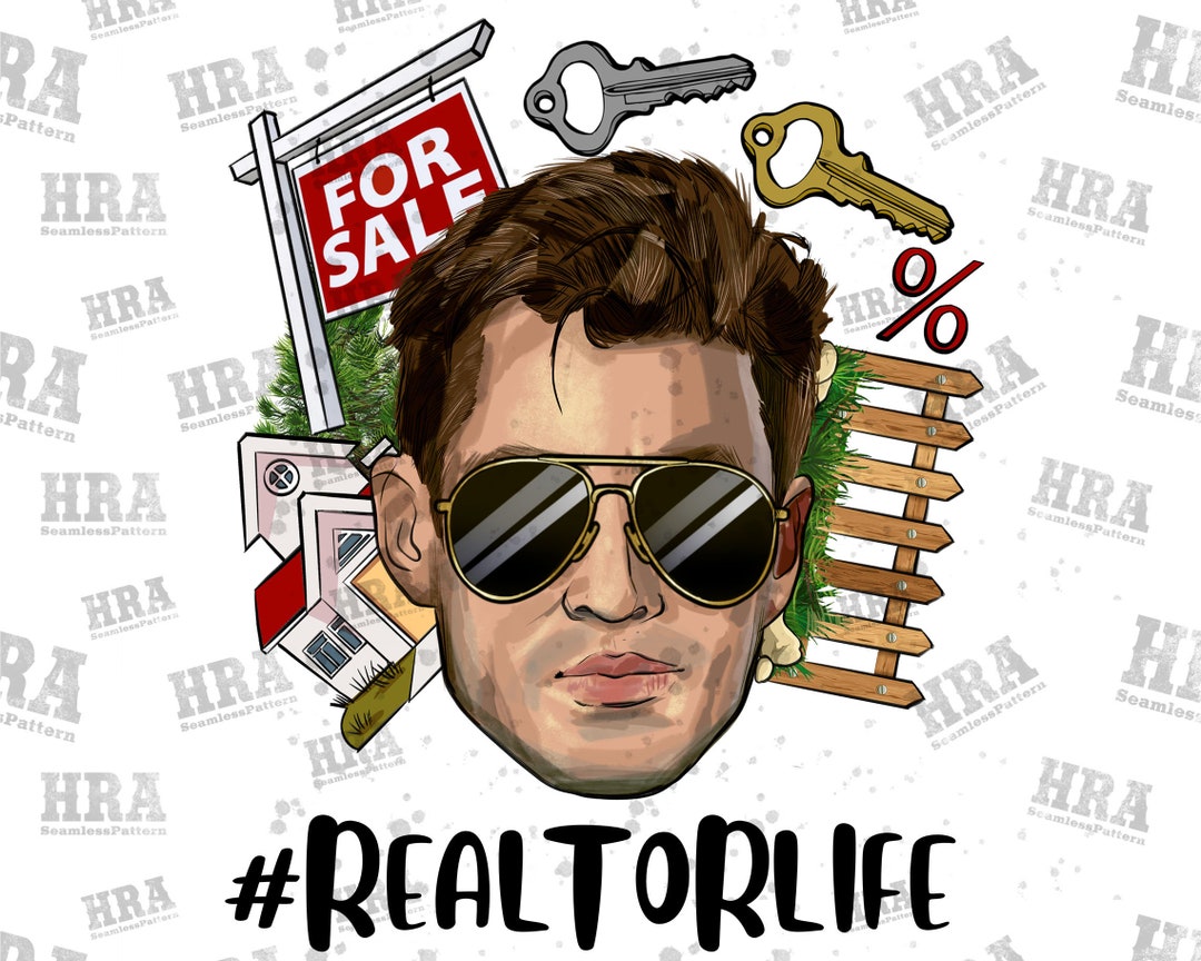 Realtor Life Male Png Sublimation Design, Caucasian Man Png, Caucasian ...