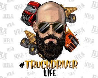 Bald Man Driver Png - Etsy