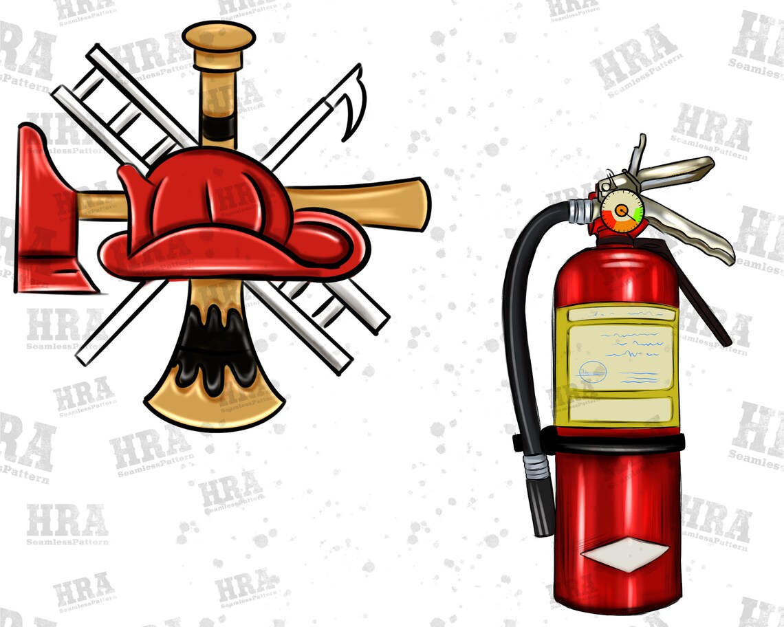 Firefighter Png Sublimation Design Bundle Firefighter - Etsy