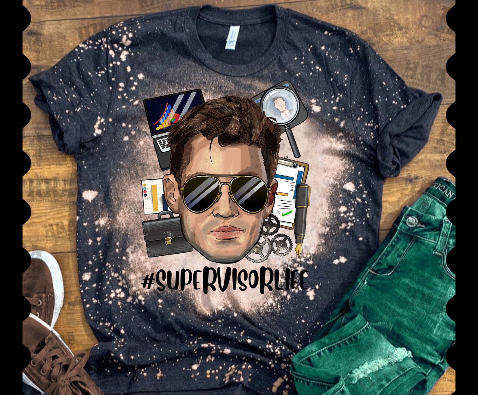 Male Supervisor Life Png Sublimation Design Caucasian Man - Etsy