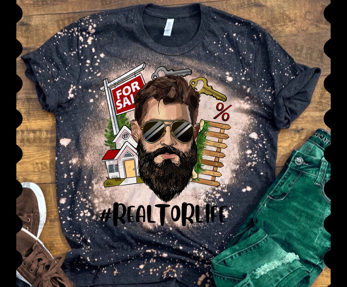 Bearded Man Realtor Life Png Sublimation Design Bearded Man - Etsy