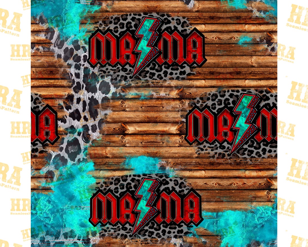 Western Mama Seamless Pattern Png Sublimation Design,leopard Seamless ...