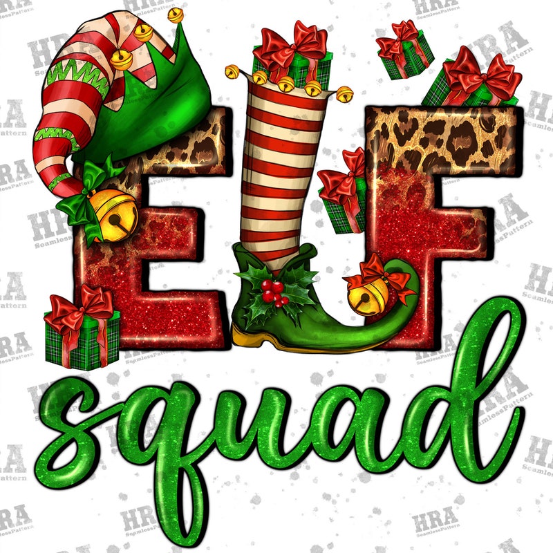 Elf Squad Svg - Etsy