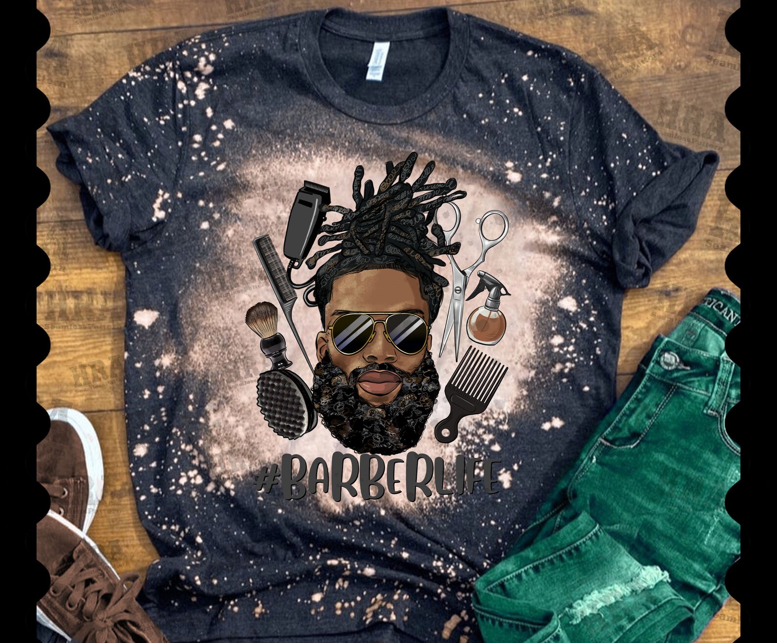 Barber Life Loc Bun Black Man Png Sublimation Design Black - Etsy