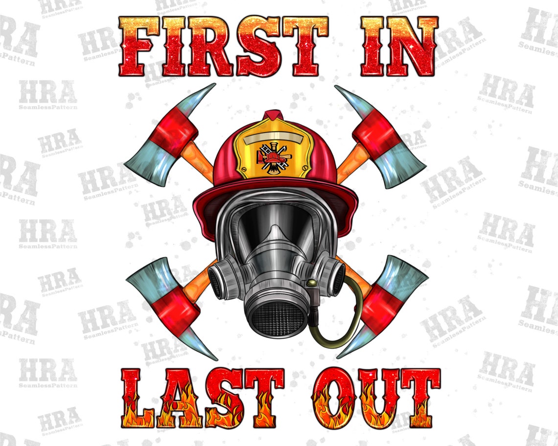 Firefighter Face Mask With Axes Png Firefighter Png - Etsy