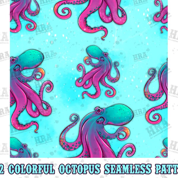Turquoise Octopus - Etsy