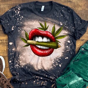 Lips Marijuana Weed Png Sublimation Design, Hand Drawn Lips Png ...