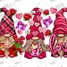 Valentines Day Gnomies Png Sublimation Design, Valentines Day Png ...