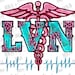 LVN Licensed Vocational Nurse Png Sublimation Design,leopard Nurse Png ...