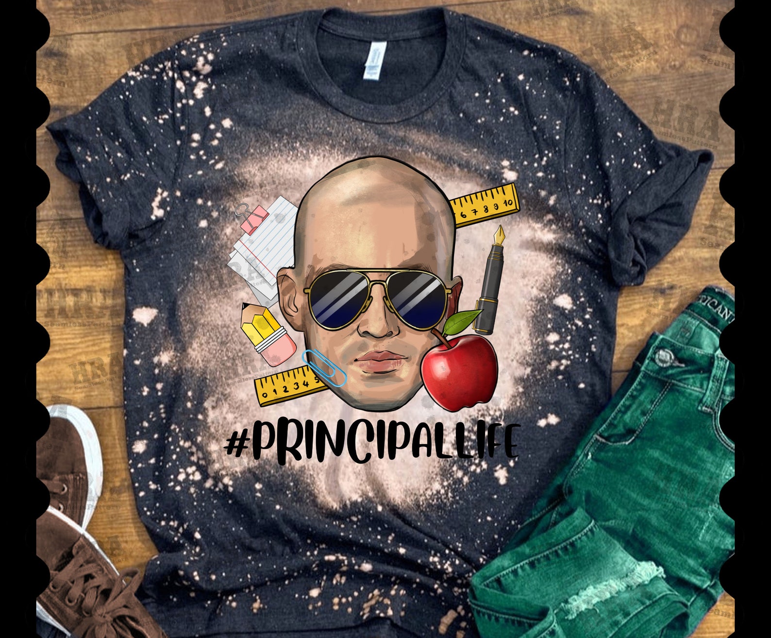Bald Man Principal Life Png Sublimation Design Caucasian Man - Etsy