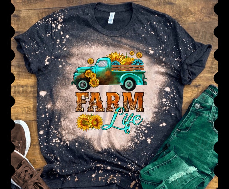 Farm Truck and Farm Life Background Png Sublimation Design - Etsy