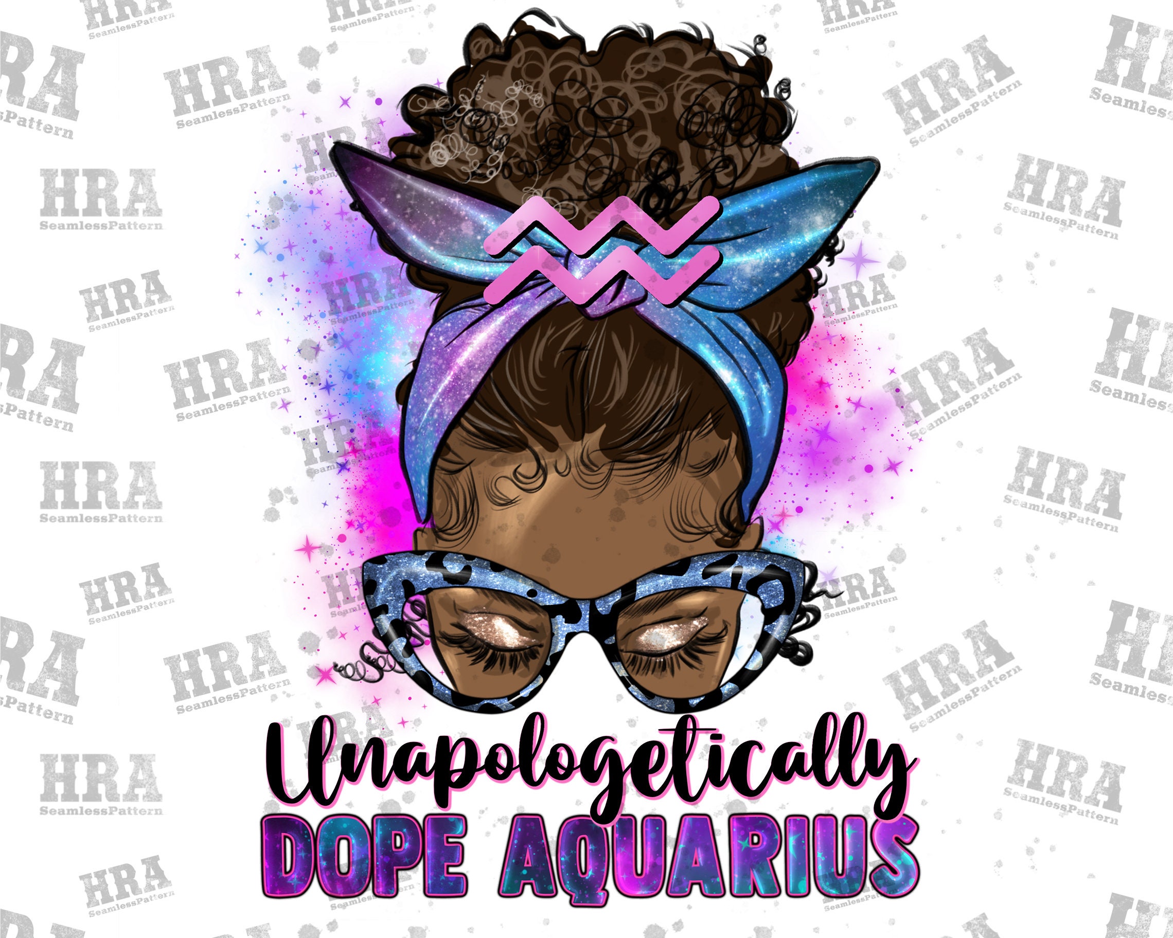 Black Aquarius Art