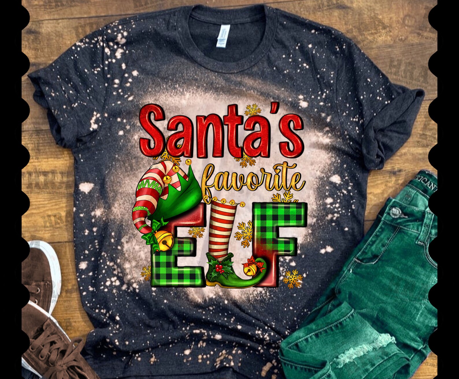 Santa's Favorite Elf Png Sublimation Design, Merry Christmas Png, Happy ...