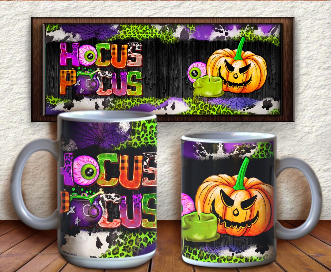 Hocus Pocus Mug Png Sublimation Design, Halloween Png, Halloween Mug ...