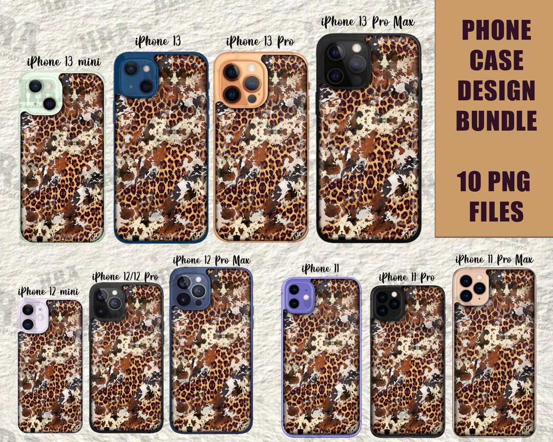 Western Patterns Phone Case Png Bundle,sublimation Design for iPhone 11 ...