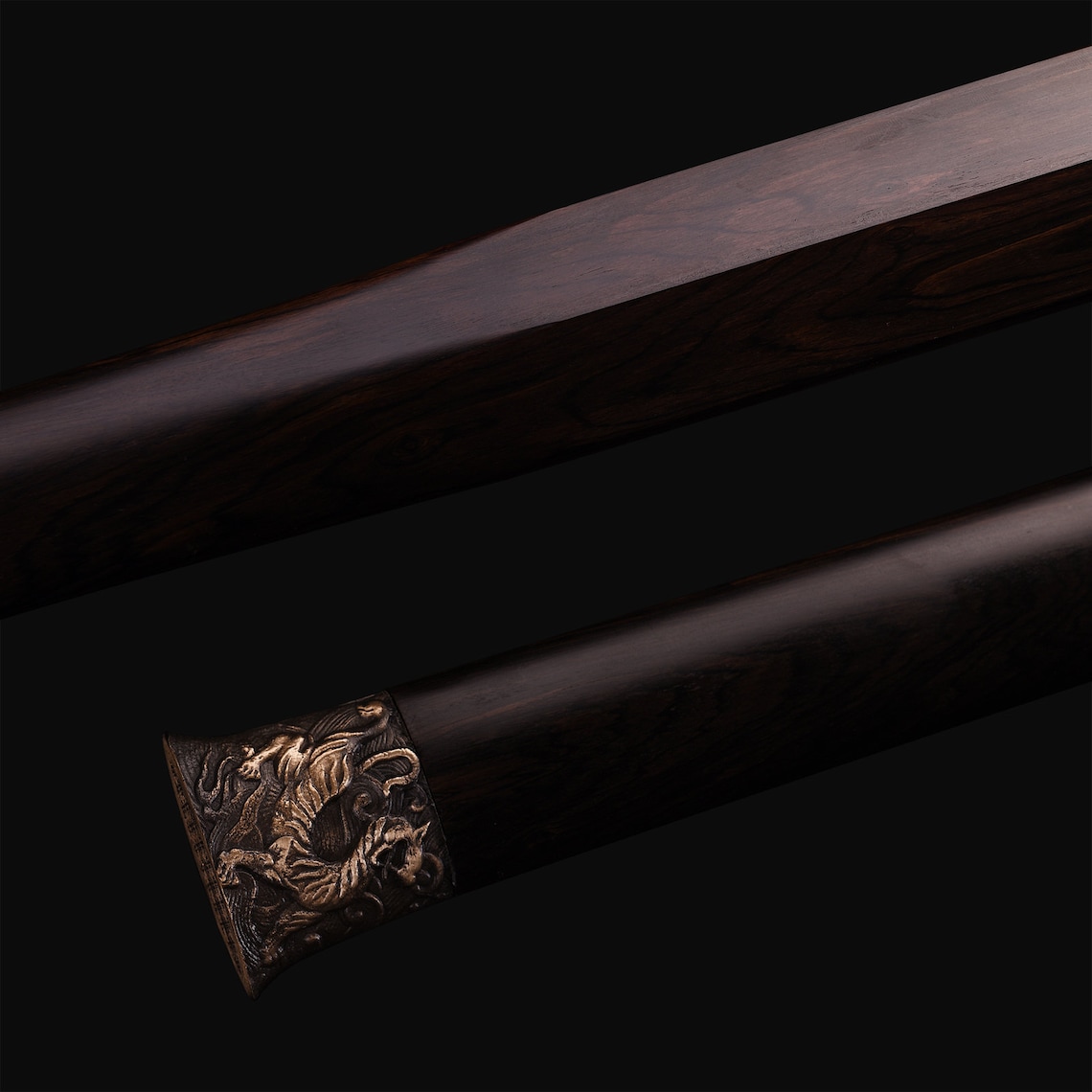 Hand Forged Chinese Han Sword Two-handed Sword Real Sword - Etsy