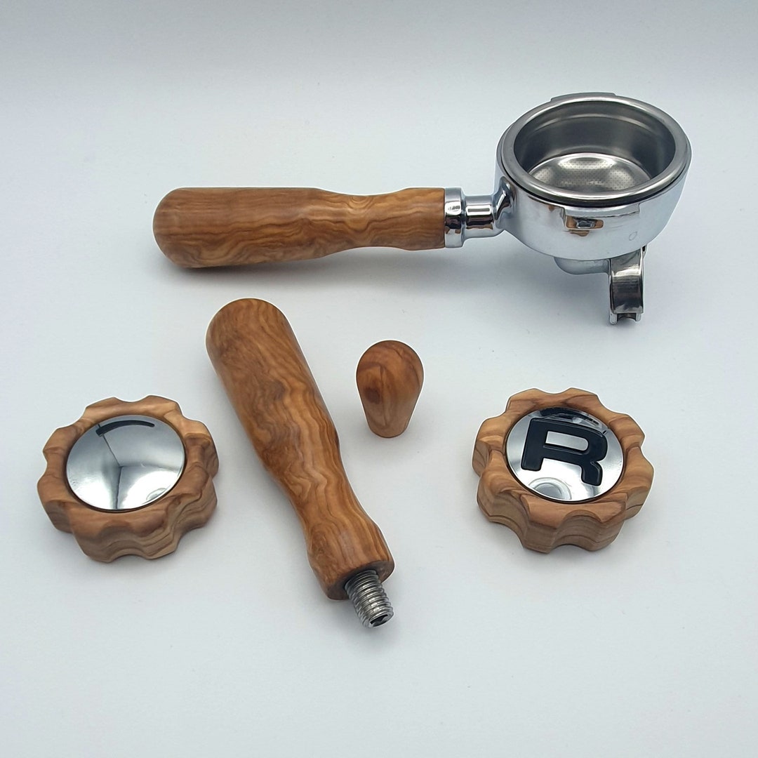 Rocket Espresso Conversion Kit Made of Olive Wood handmade - Etsy