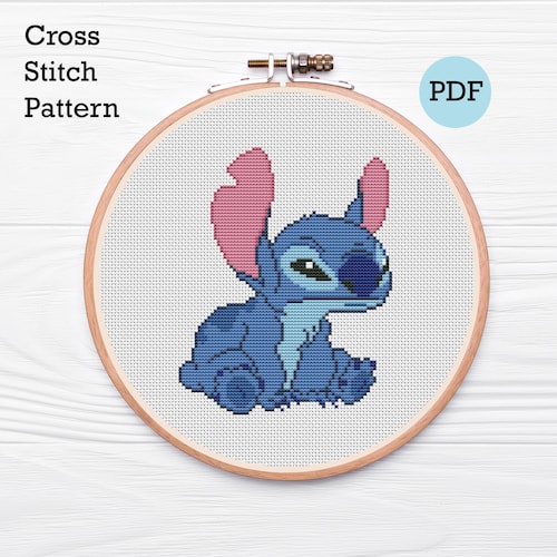 Lilo and Stitch change Cross Stitch Pattern - Etsy