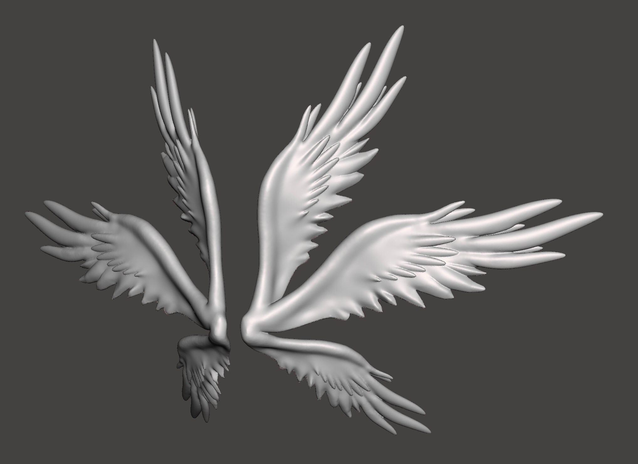 Angemon Wings 6 Wing Set - Etsy