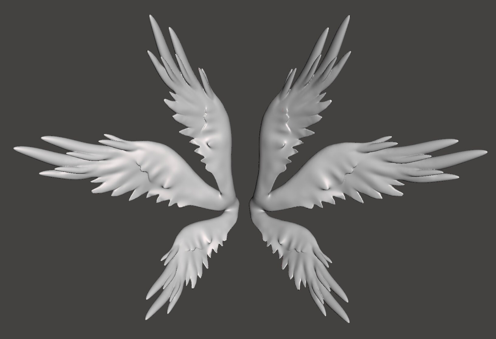 Angemon Wings 6 Wing Set - Etsy