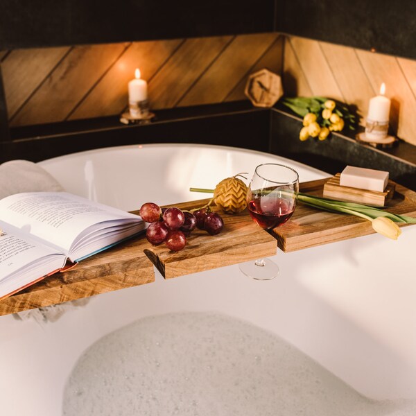 Wood Bath Board - Etsy UK