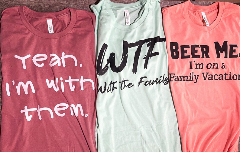 Family Vacation Shirts Funny Family Shirts Matching Vacation Shirts ...