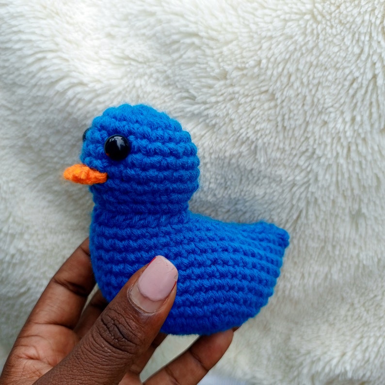 NO SEW Rubber Duck Amigurumi Crochet Pattern, Crochet Duck, Cute Duckie ...
