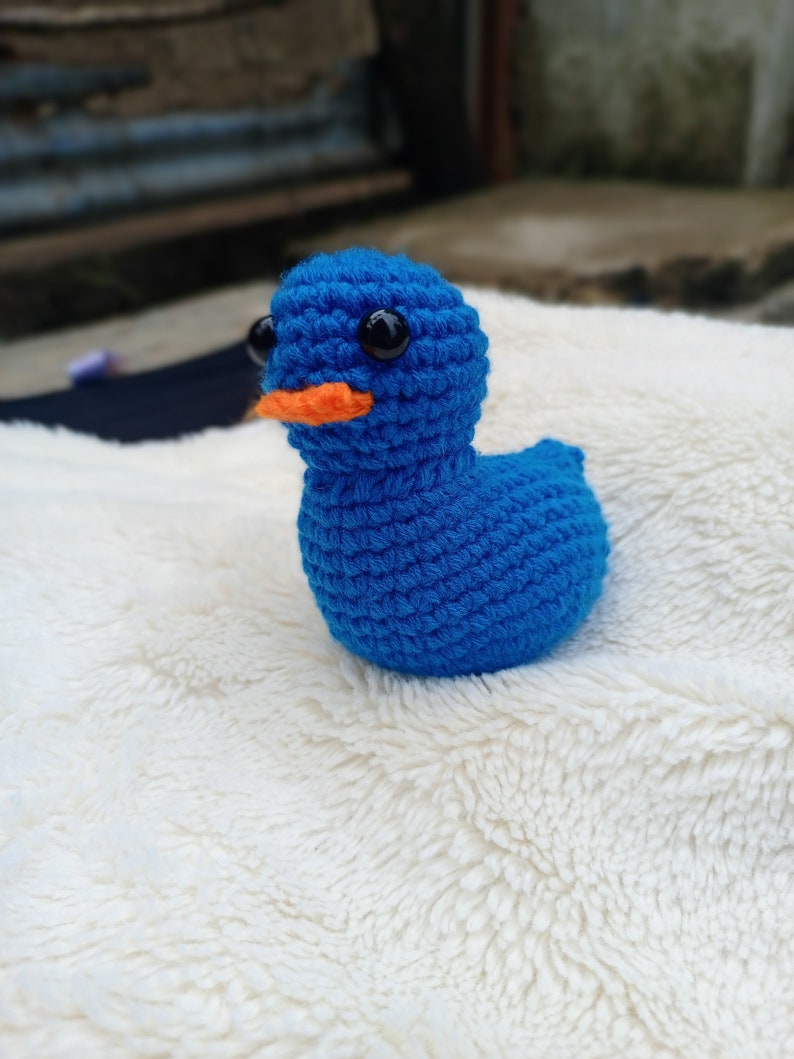 NO SEW Rubber Duck Amigurumi Crochet Pattern, Crochet Duck, Cute Duckie ...