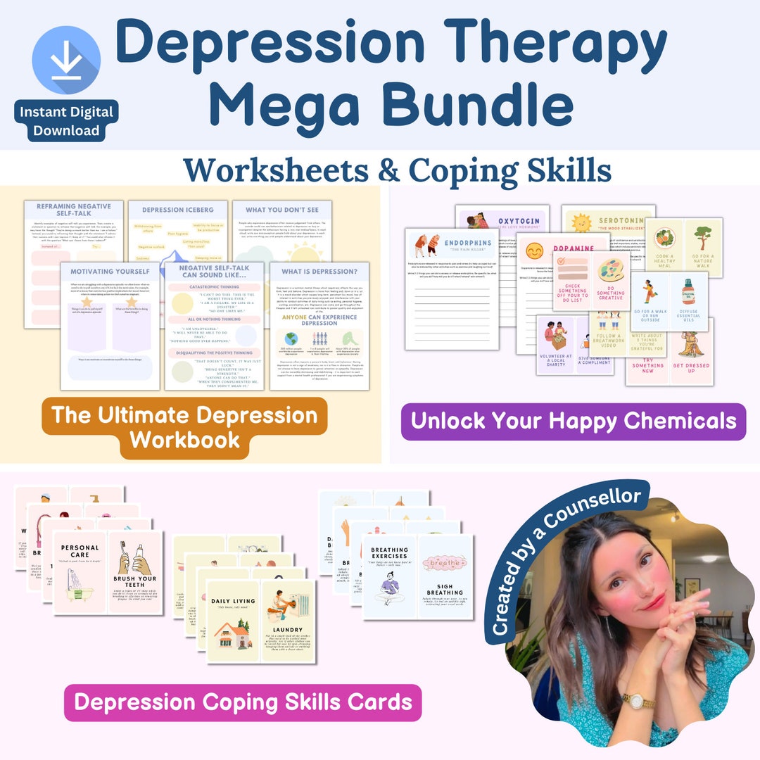 Depression Worksheets, Depression Spiral, Teen Depression, Depression ...