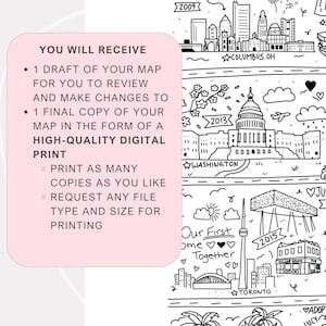 Life Story Map Custom Birthday Gift Story of My Life Retirement Gift ...