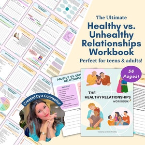 Healthy Relationships Worksheets | Cycle of Abuse, Trauma Bond, Break ...