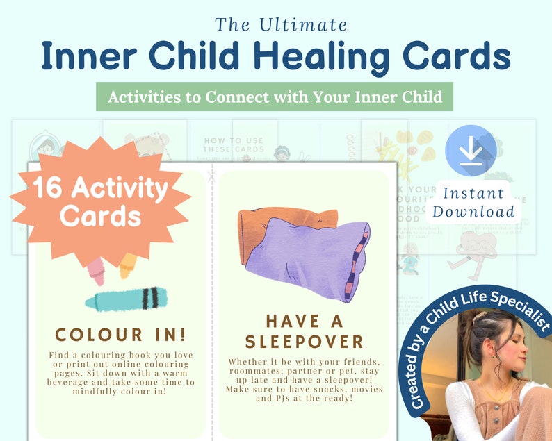 Inner Child Healing Worksheet Bundle Heal Your Inner Child - Etsy