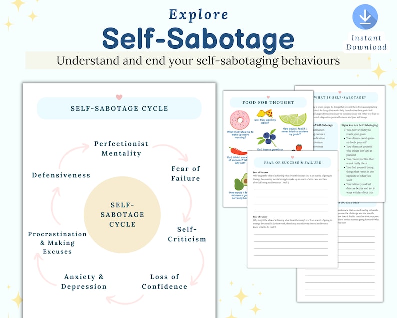 Self Esteem Worksheets Self Worth Worksheet, Inner Critic, Confidence ...