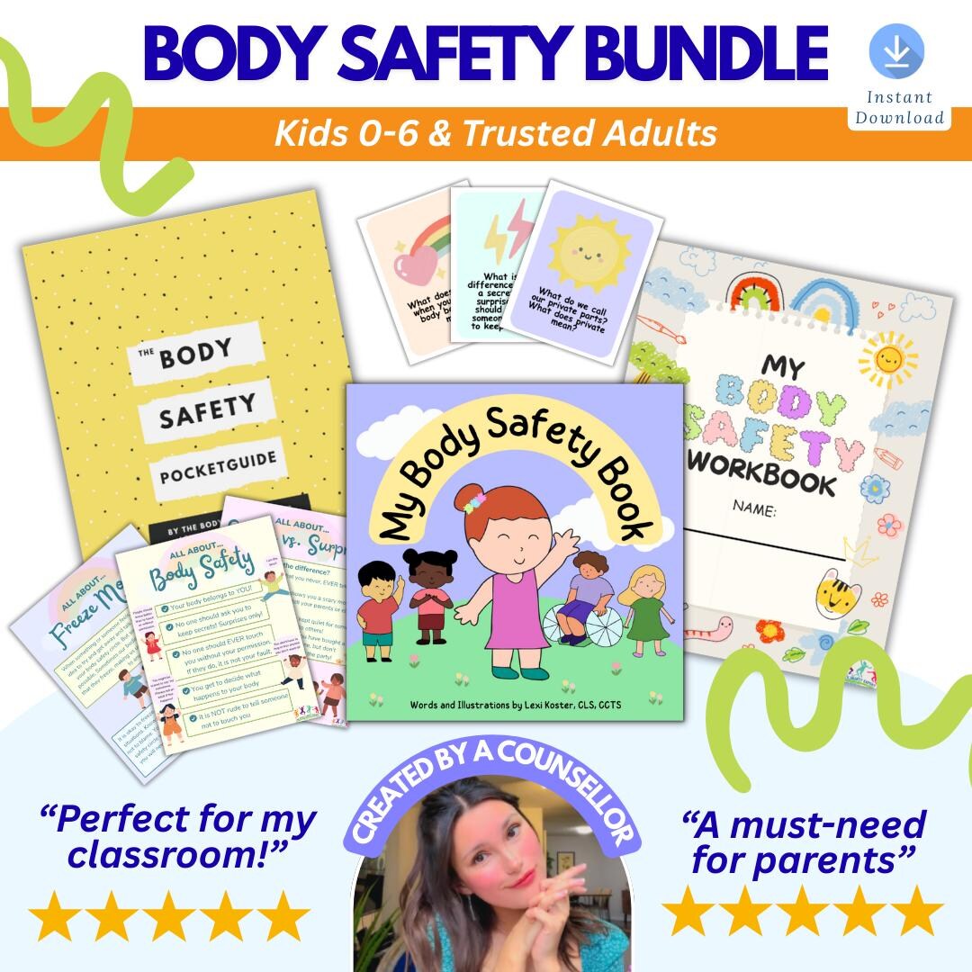 Body Safety Bundle, Consent for Kids, Body Safety Education, Preschool ...
