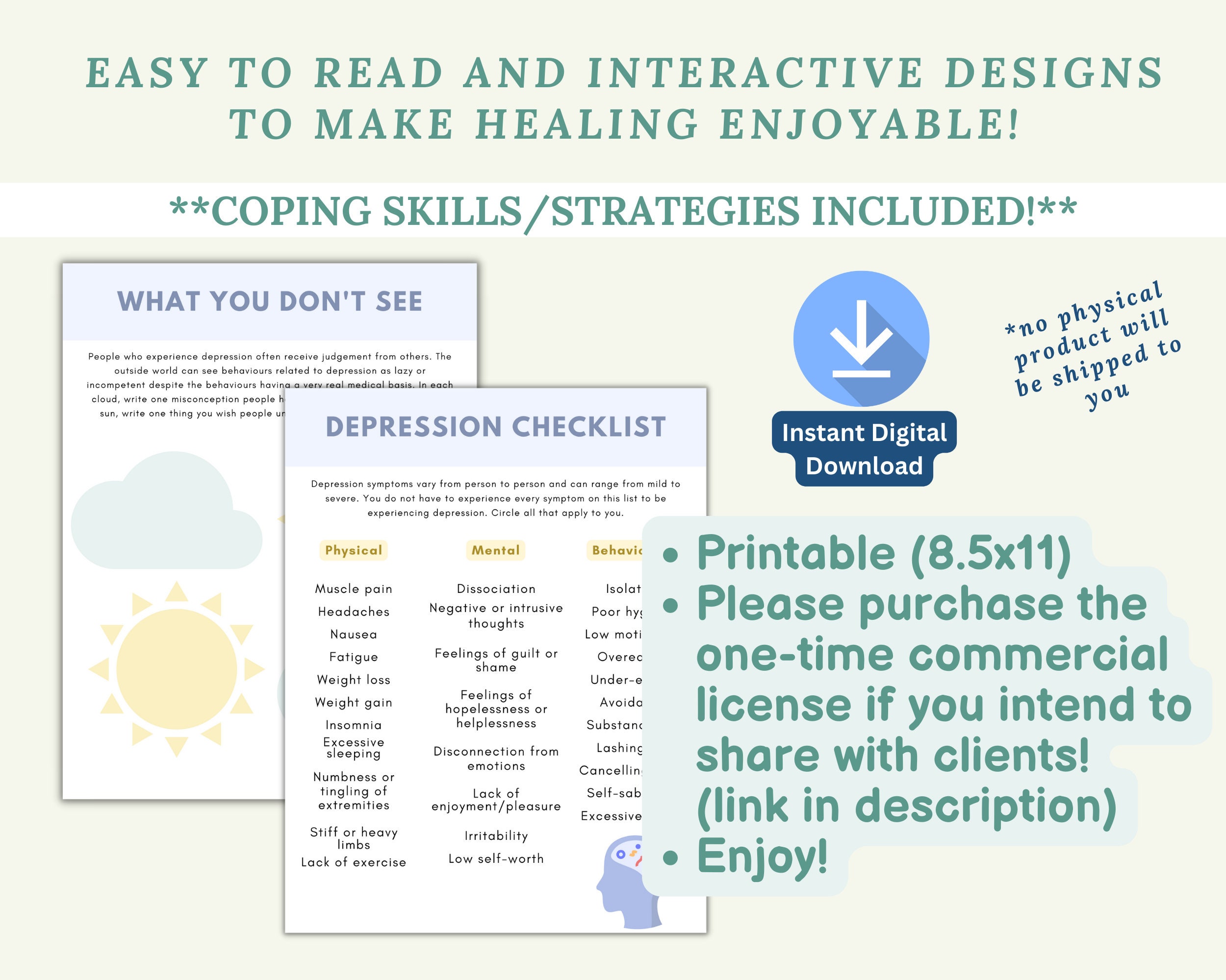 Depression Workbook, Depression Spiral, Depression Coping, Cognitive ...